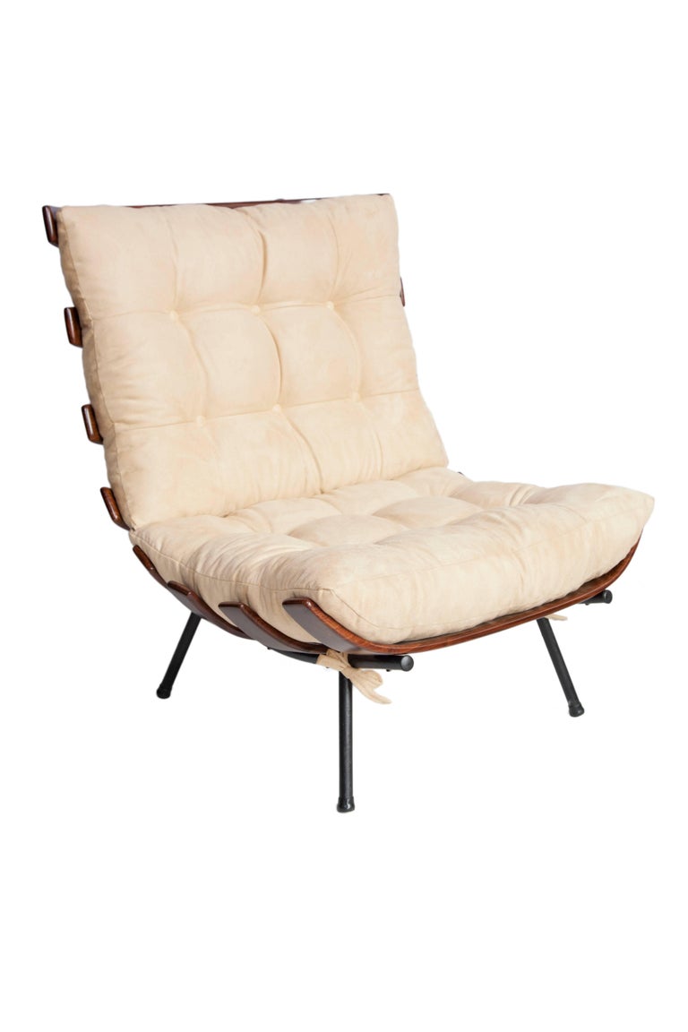 Martin Eisler and Carlo Hauner Costela or 'Rib' Chairs with Ottomans at ...