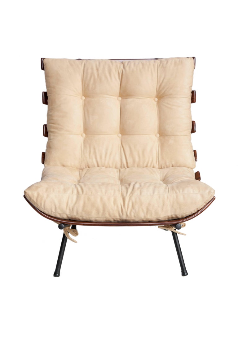 Martin Eisler and Carlo Hauner Costela or 'Rib' Chairs with Ottomans at ...