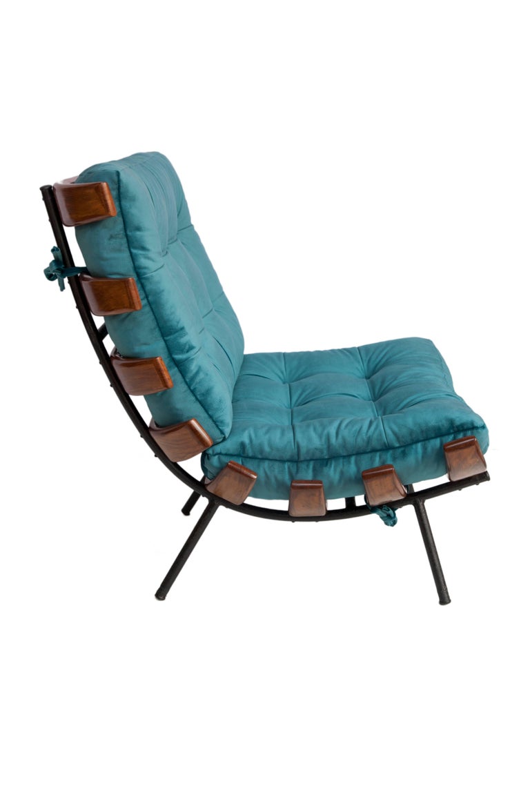 Martin Eisler and Carlo Hauner Costela or 'Rib' Chairs in Brazilian ...