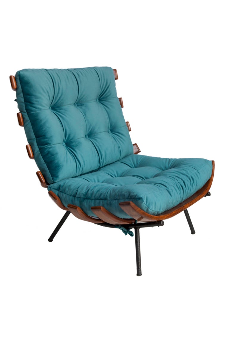 Martin Eisler and Carlo Hauner Costela or 'Rib' Chairs in Brazilian ...