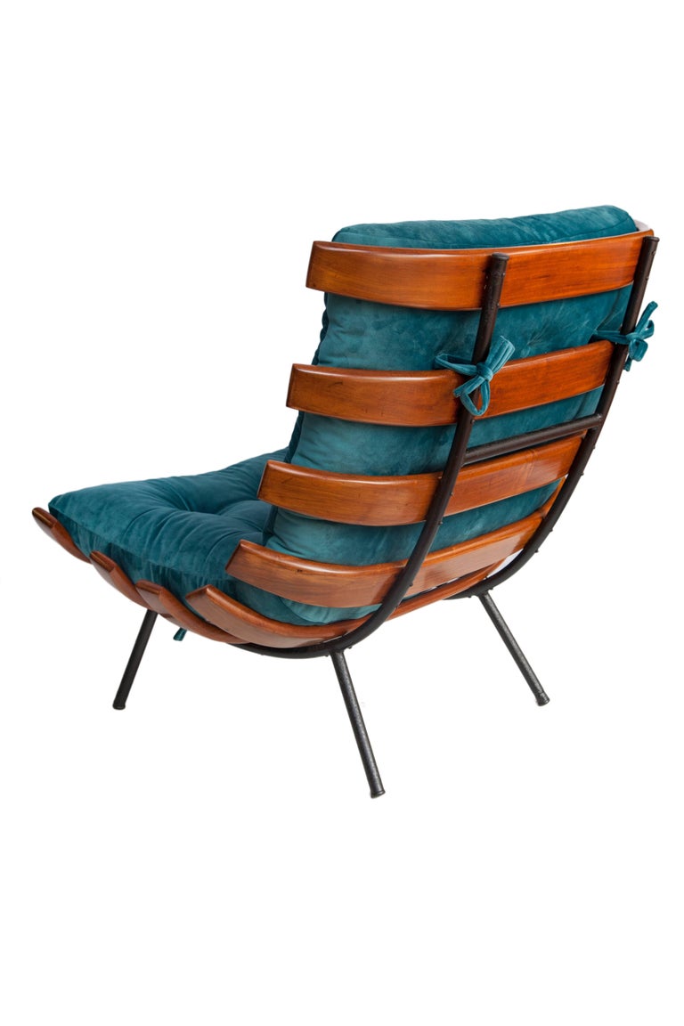 Martin Eisler and Carlo Hauner Costela or 'Rib' Chairs in Brazilian ...