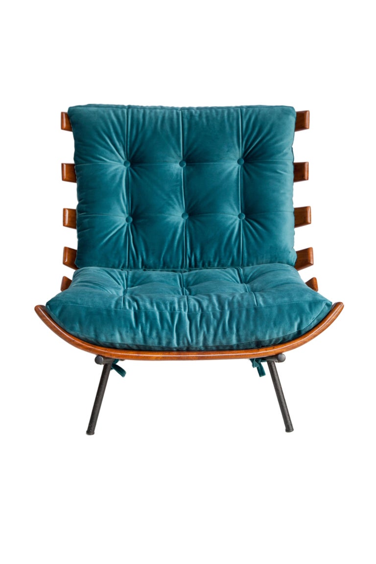 Martin Eisler and Carlo Hauner Costela or 'Rib' Chairs in Brazilian ...