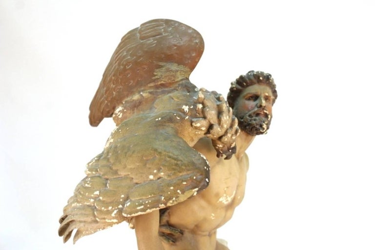 ''Prometheus Bound and the Oceanids'' Sculpture after Eduard Muller at ...