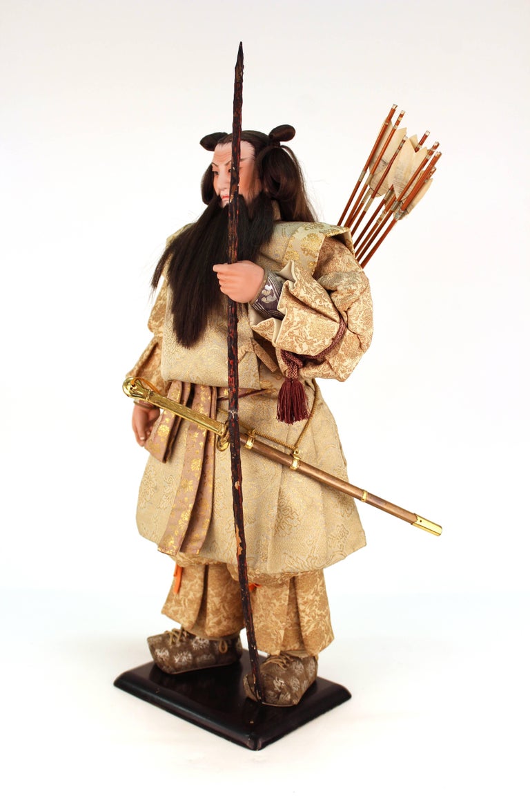 Japanese Musho Ningyo of Gimmu, the First Emperor of Japan For Sale at ...