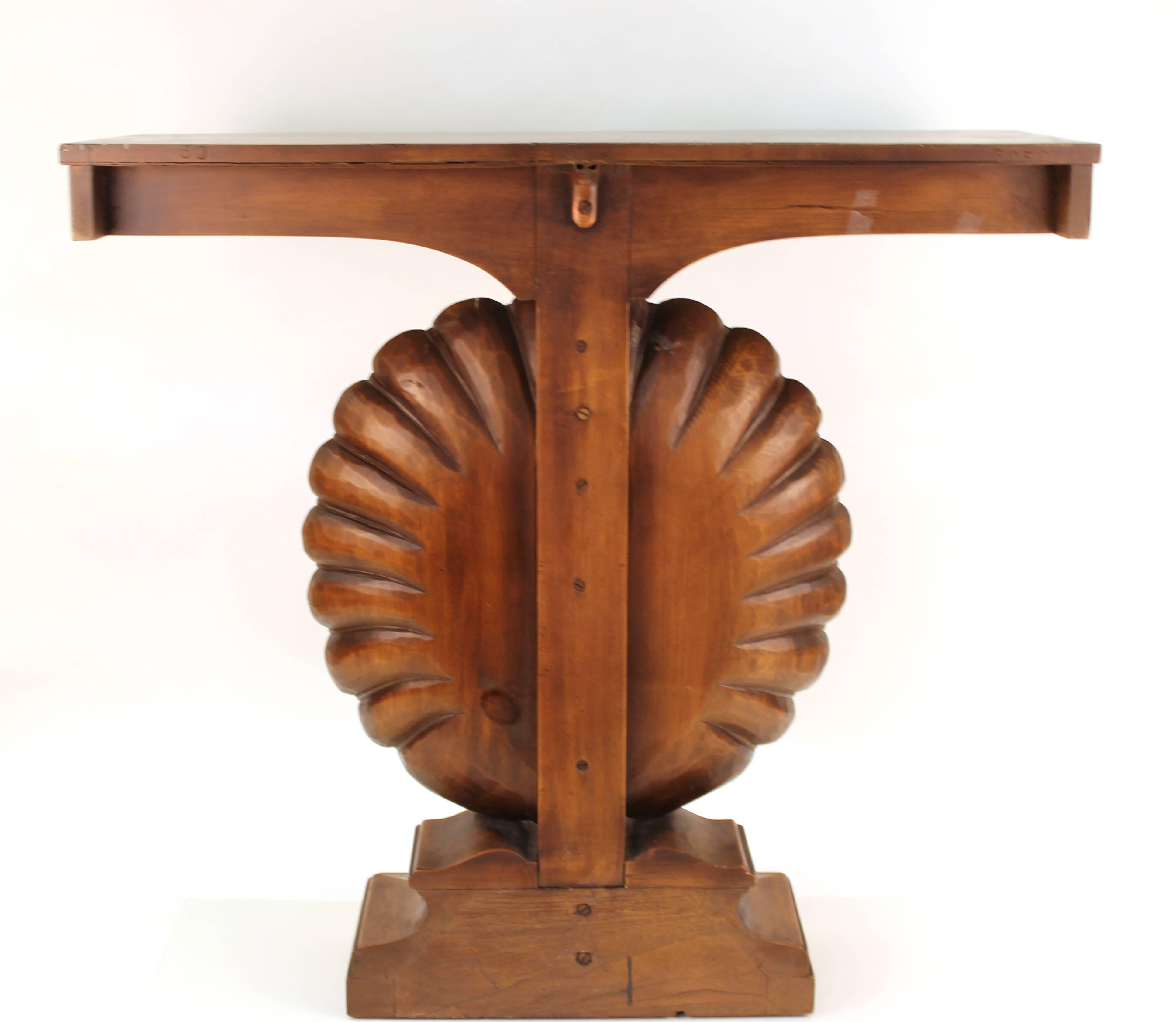 Edward Wormley Shell Console Tables For Sale at 1stDibs