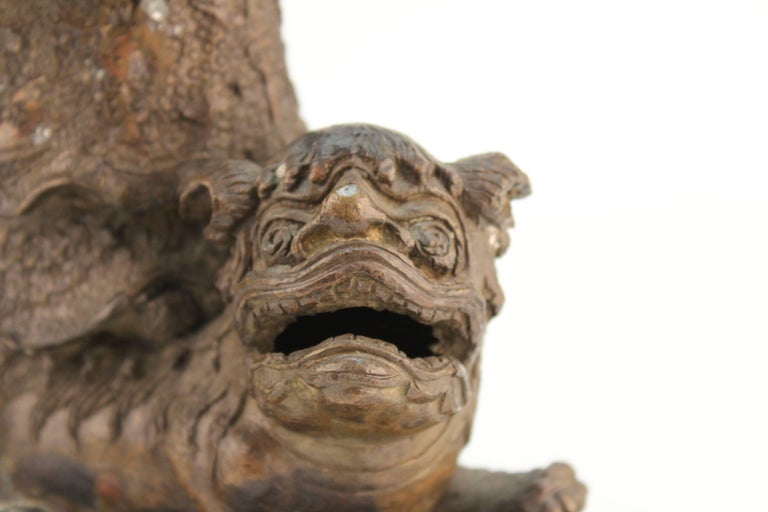 Chinese Bronze Sculpture Deity Figure of Lu at 1stDibs | china bronze ...