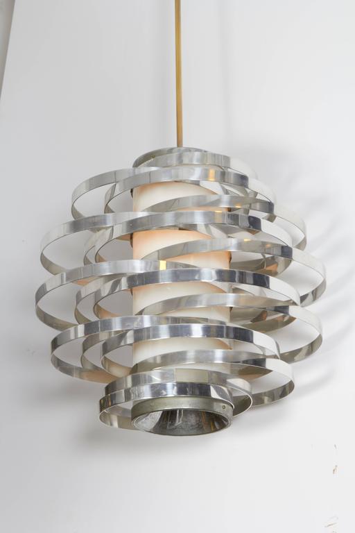 Max Sauze Cyclone Pendant Chandelier for Sciolari at 1stDibs