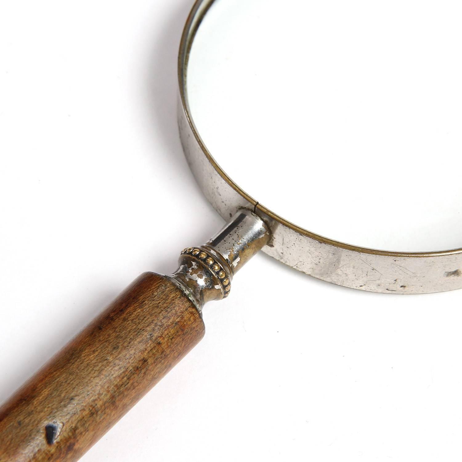 Vintage Magnifying Glass by Bausch and Lomb For Sale at 1stdibs