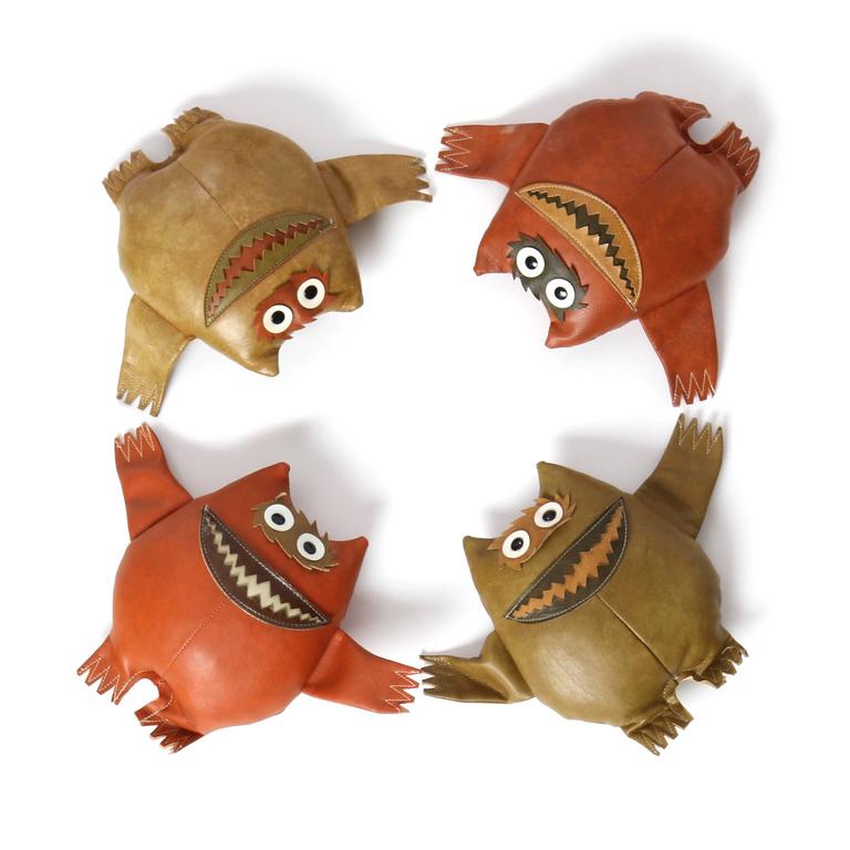 Rare Vintage Naugahyde "Nauga" Monster by Naugahyde For Sale at 1stDibs ...