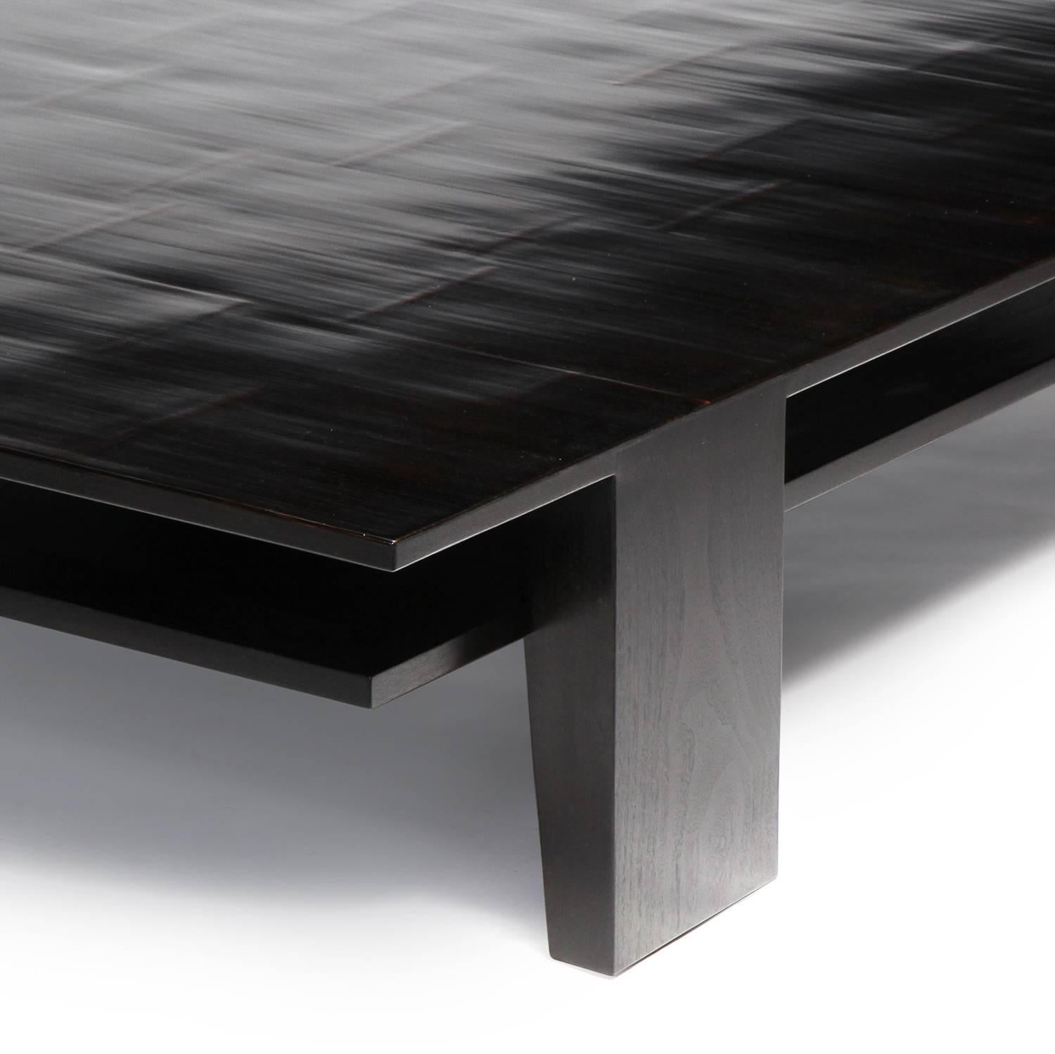 Rectangular Split Bamboo Low Table by Wyeth For Sale at 1stDibs | wyeth split bamboo coffee table