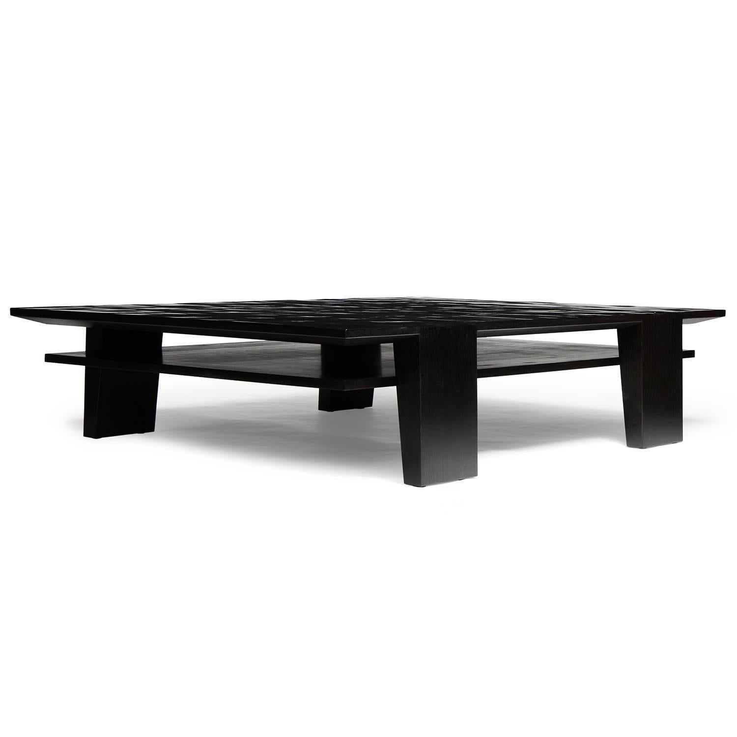 Rectangular Split Bamboo Low Table by Wyeth For Sale at 1stDibs | wyeth split bamboo coffee table