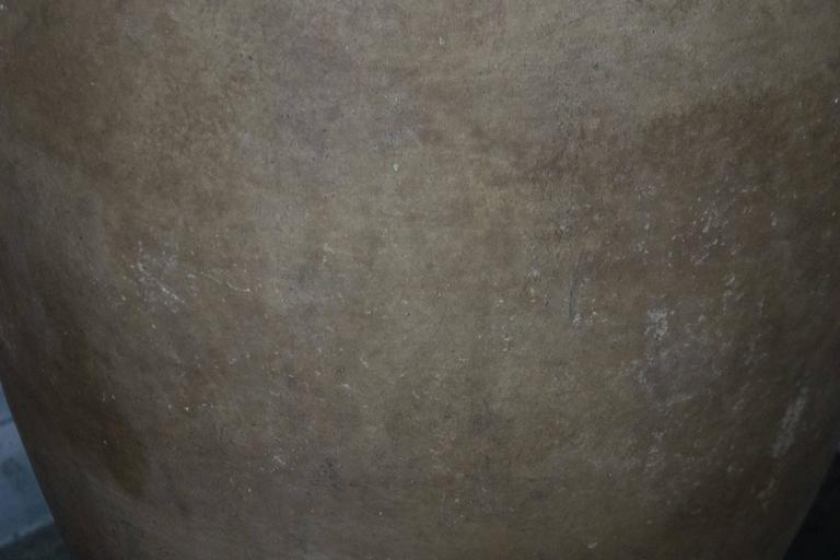 Mid-Century Modern Italian Terracotta Company Bisque Oil Jar For Sale ...