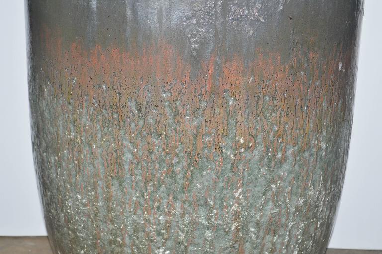 French Lava Stone Slag Crucible Planter at 1stdibs
