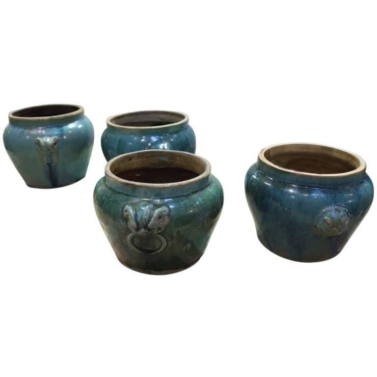 Antique Ceramic Pickle Pots, 19th Century, China For Sale at 1stDibs