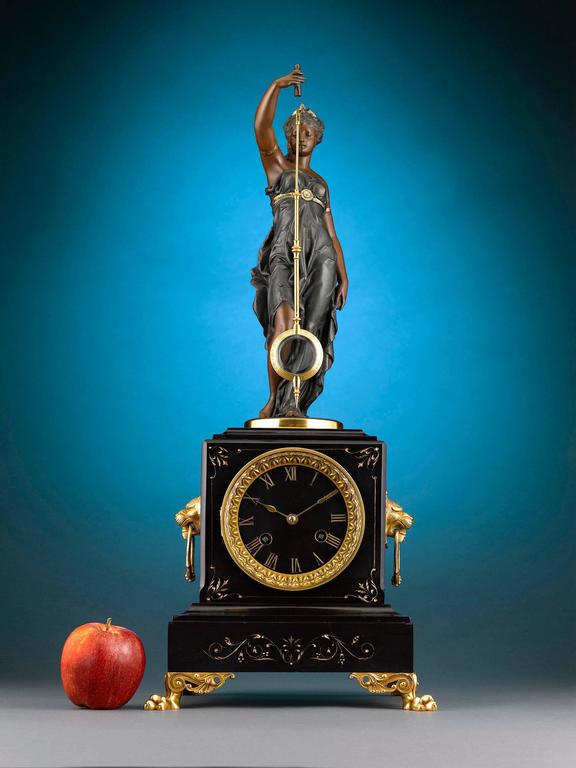 A. R. Guilmet Mystery Clock at 1stDibs | guilmet clock, a.r. guilmet ...