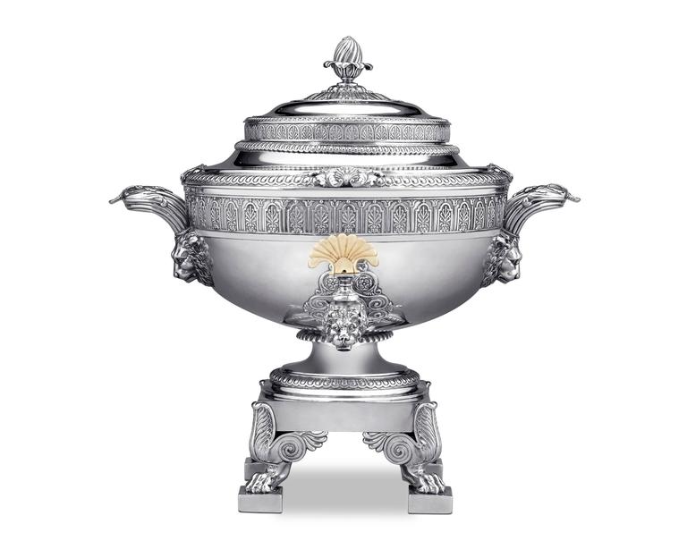 19th Century Paul Storr Silver Tea Urn at 1stDibs