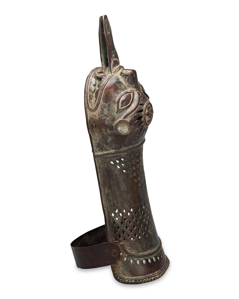 Indian Bronze Pata Gauntlet at 1stDibs