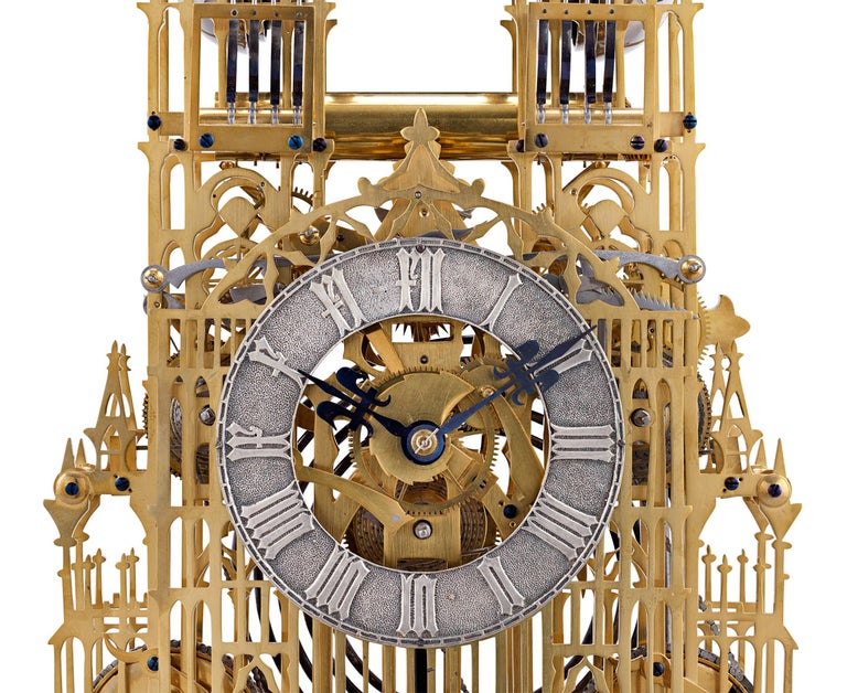 Westminster Abbey Architectural Skeleton Clock at 1stDibs | westminster ...
