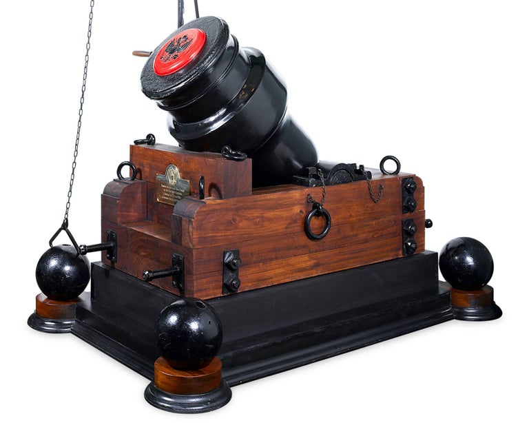 Russian Cast Iron Mortar from the Crimean War at 1stDibs