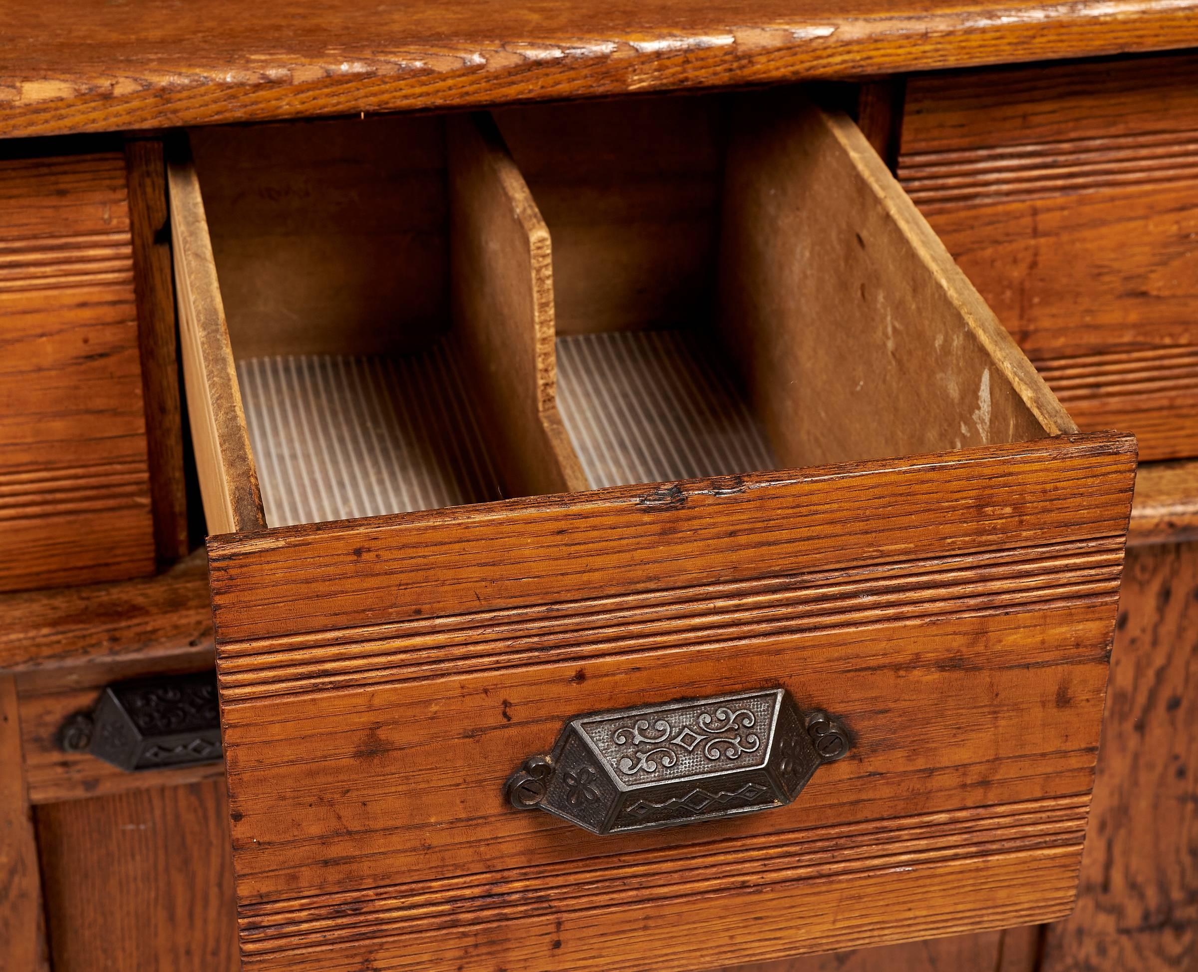 Early 20th Century Bakers Cabinet with Winged Doors For Sale at 1stDibs ...