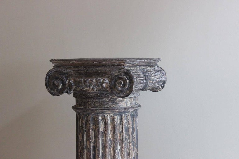 19th Century Painted Classical Column or Plinth at 1stDibs