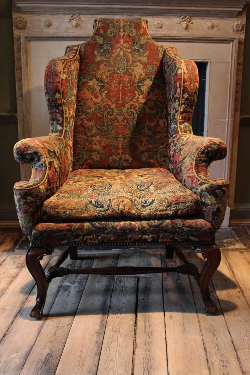 Queen Anne Period Armchair at 1stdibs