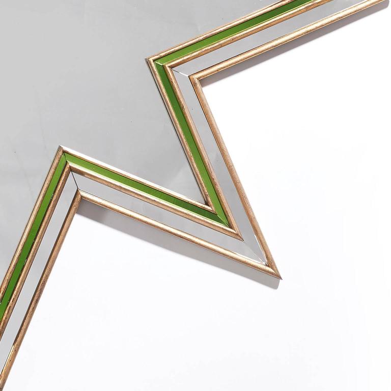 Eight-Pointed Star "Etoile" Mirror by Maxime Old For Sale at 1stDibs