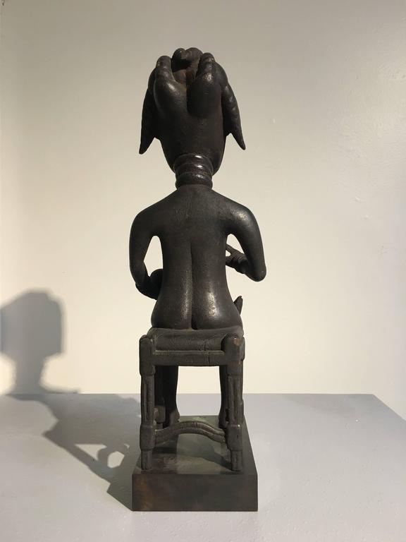 Ashanti Mother and Child Maternity Figure Carved by Osei Bonsu, Ghana ...