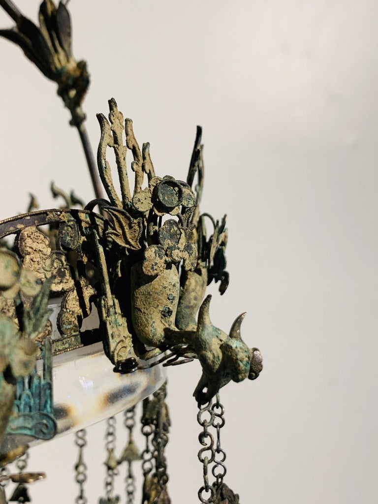 Chinese Ming Dynasty Silver Nine Phoenix Coronet Crown, 16th/17th ...