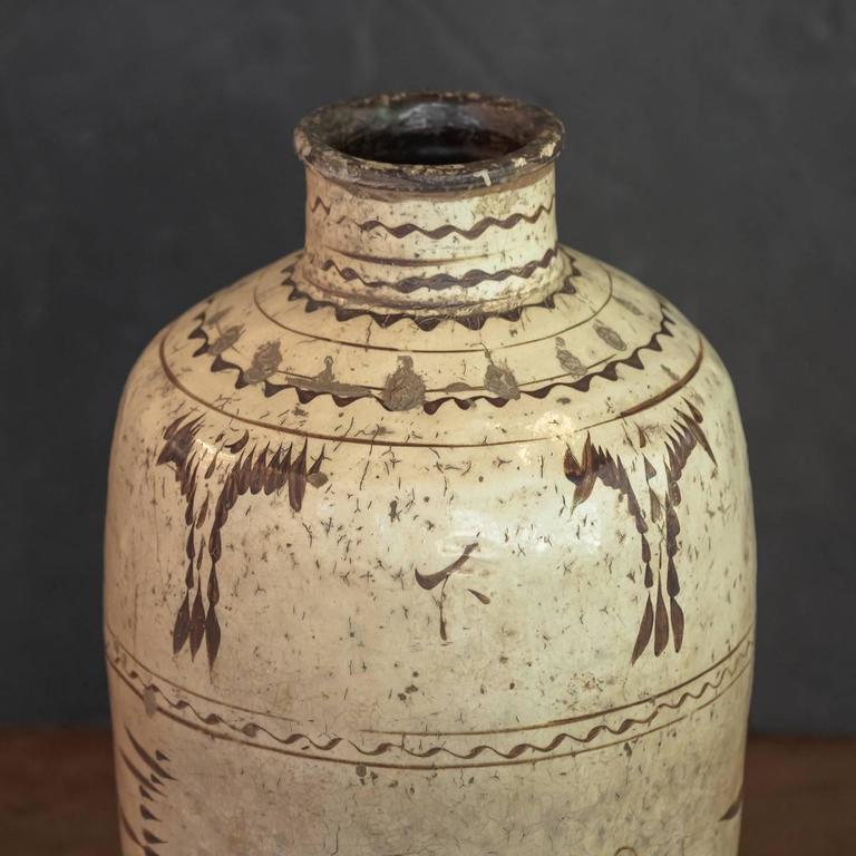 Large 14th-15th Century, Chinese, Cizhou Jars at 1stDibs