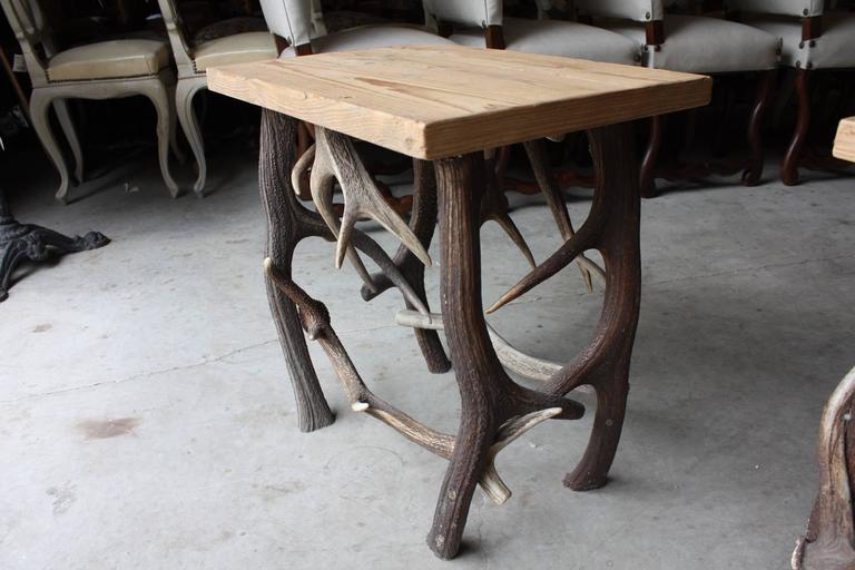 Stag Antler Tables at 1stDibs