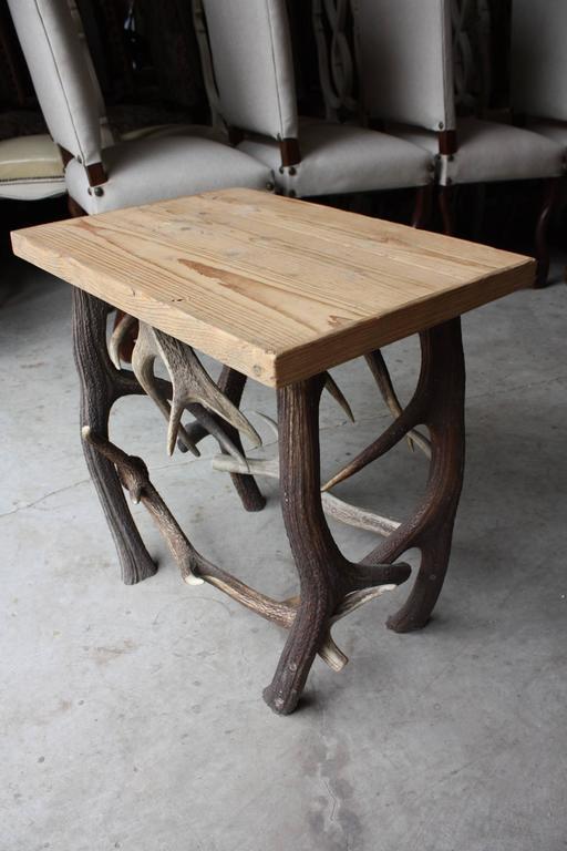 Stag Antler Tables at 1stDibs