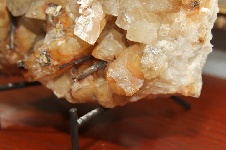 Large Crystal Specimen with Stand at 1stDibs