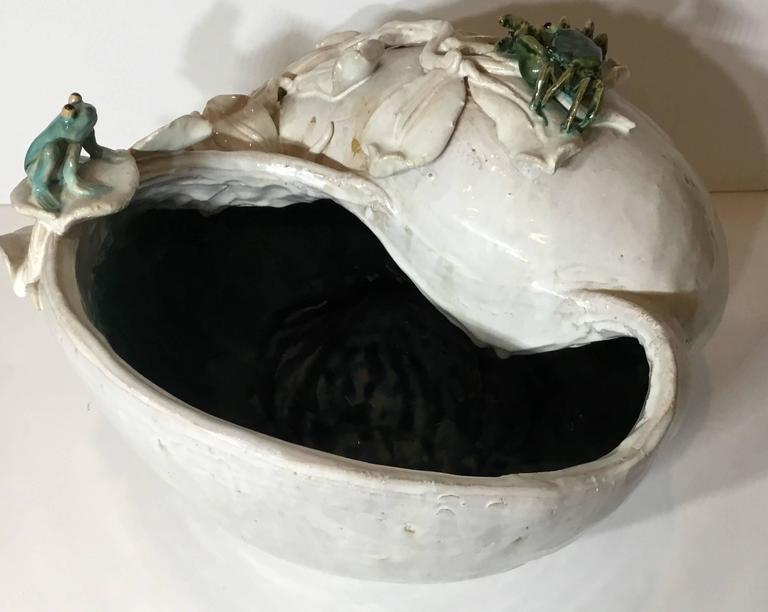 Decorative Ceramic Shell Planter at 1stDibs