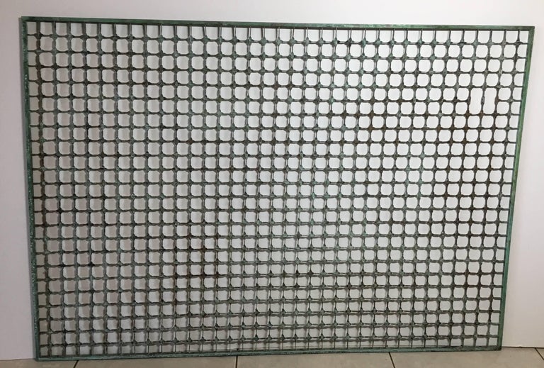 Pair of Antique Architectural Copper Screens at 1stDibs