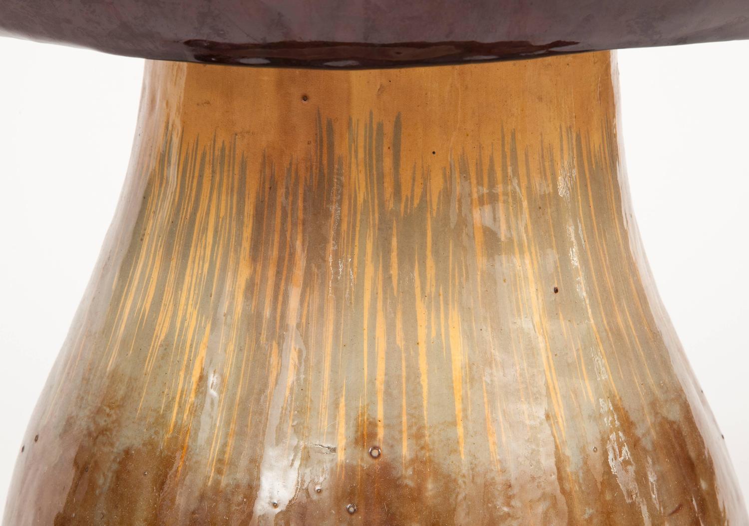 Very Rare Mushroom Form Stool For Sale at 1stdibs