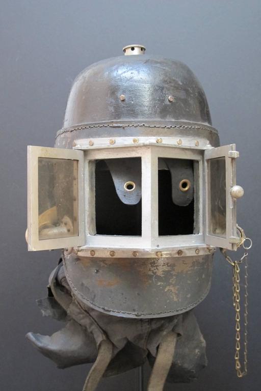 Siebe Gorman Fire Fighter Smoke Helmet at 1stDibs | siebe gorman smoke ...