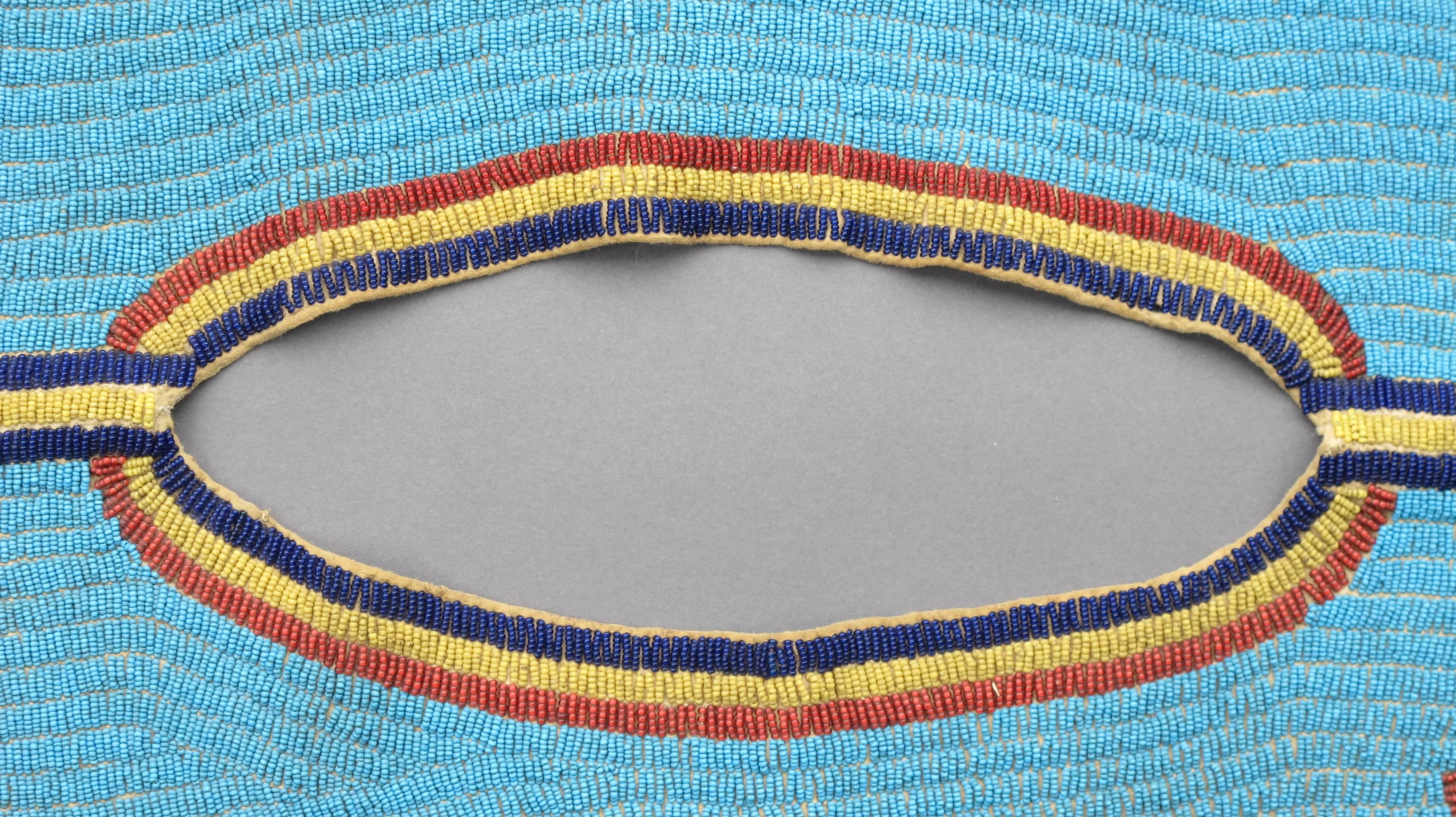 Classic Period Plains Indian Beaded Dress Yoke For Sale at 1stDibs ...