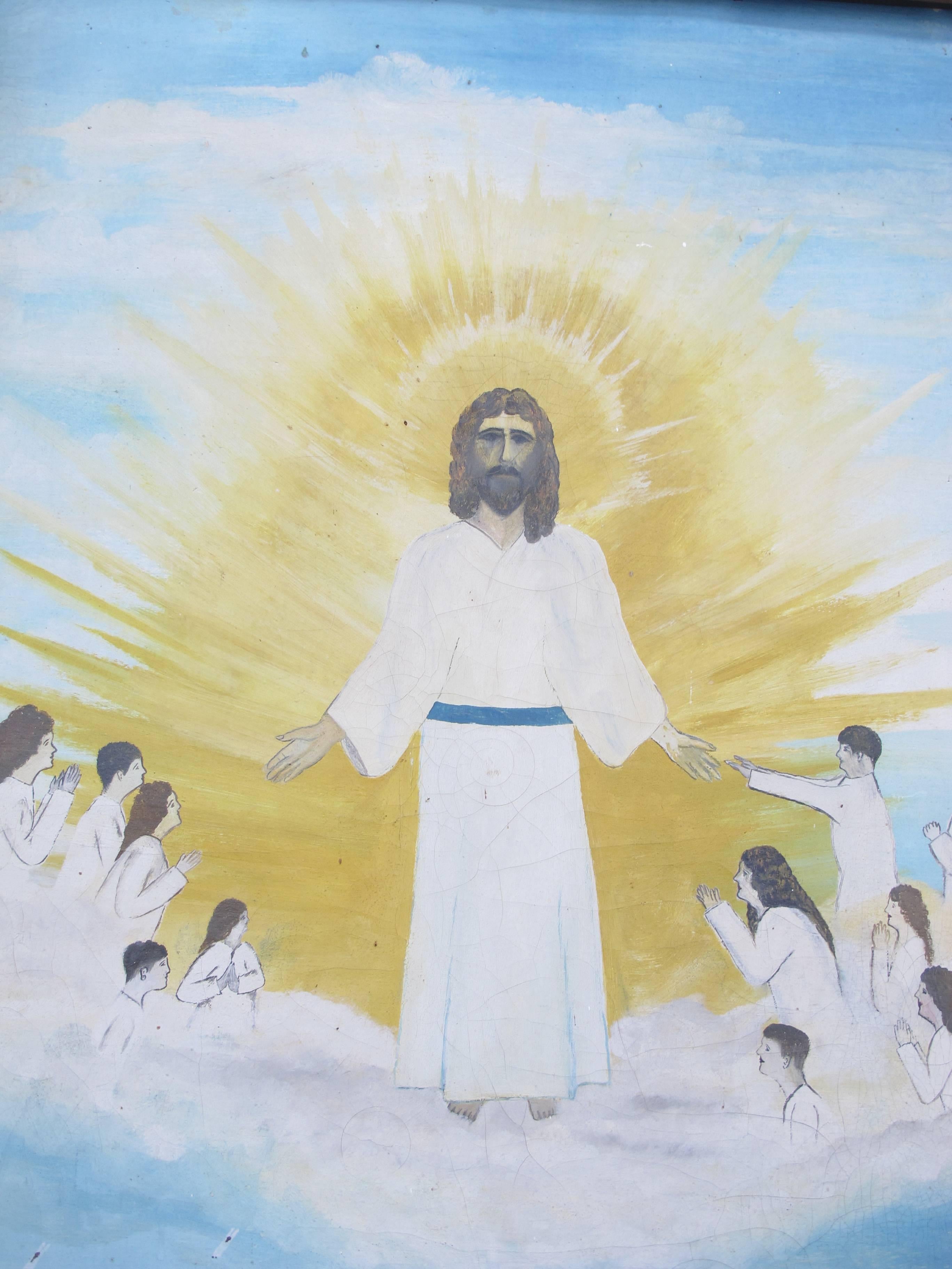 Religious Revival Tent in St Louis with Souls Rising Up to Jesus For ...