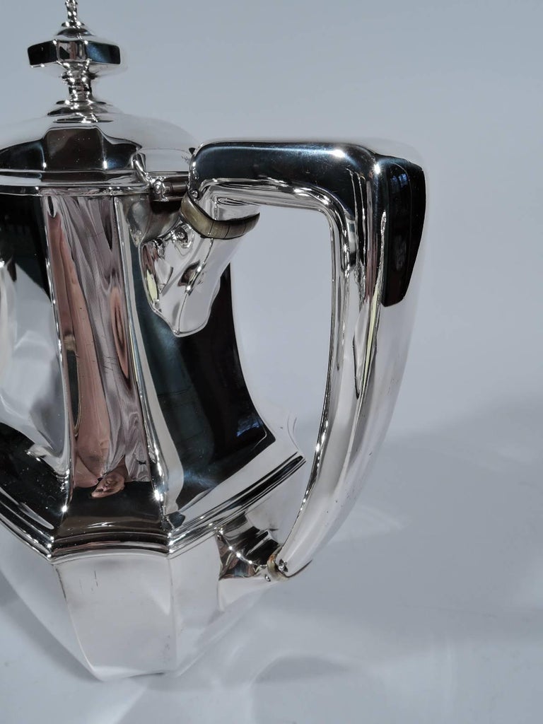 Tiffany Hampton Sterling Silver Coffee and Tea Set in Classic Hampton ...