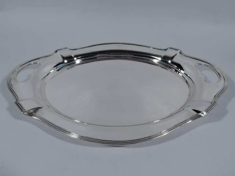 Gorham American Edwardian Sterling Silver Serving Tray For Sale at 1stDibs