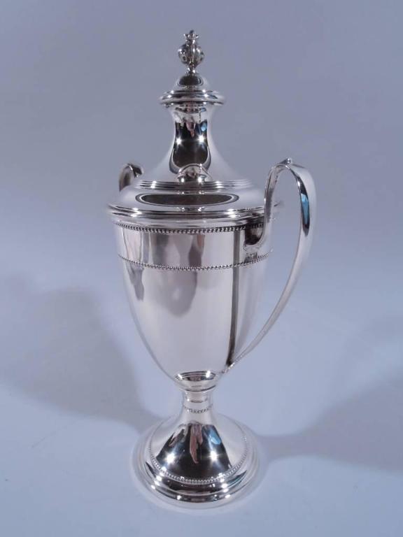 American Sterling Silver Trophy Cup For Sale at 1stDibs