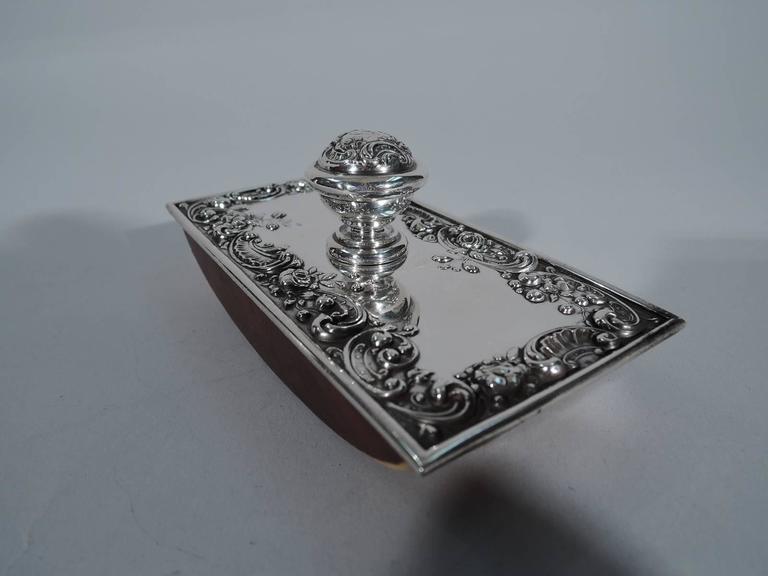 Antique Gorham Sterling Silver Ink Blotter For Sale at 1stDibs