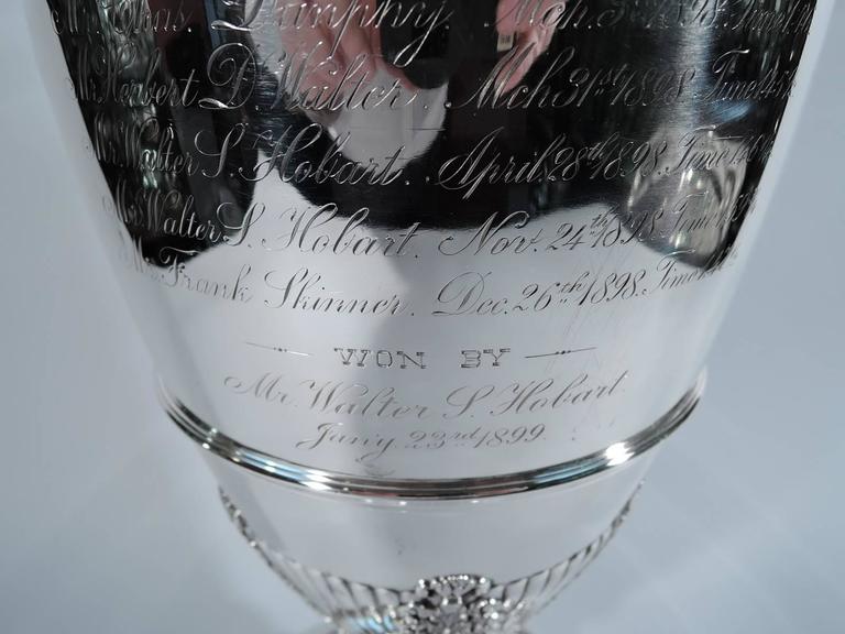 Antique Tiffany Tall Sterling Silver Horse Racing Trophy Cup For Sale ... Antique Tiffany Tall Sterling Silver Horse Racing Trophy Cup For Sale ...
