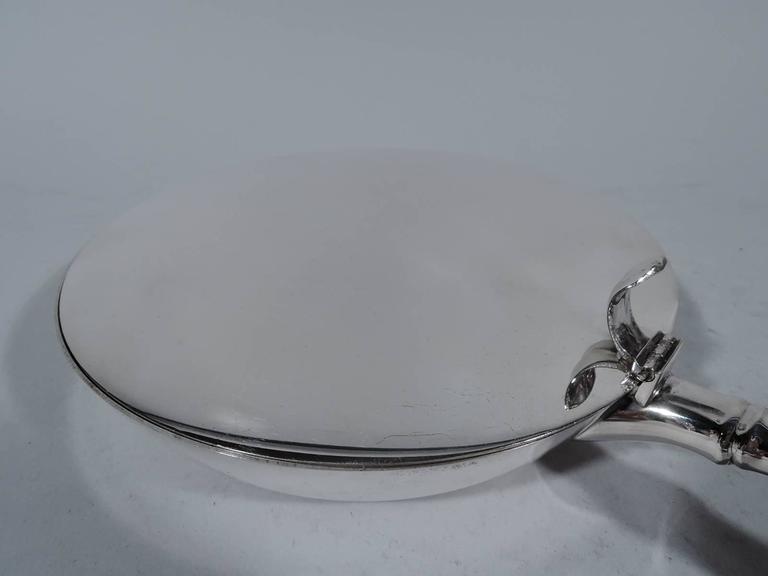 Tiffany Sterling Silver Silent Butler in Bamboo Pattern For Sale at 1stDibs