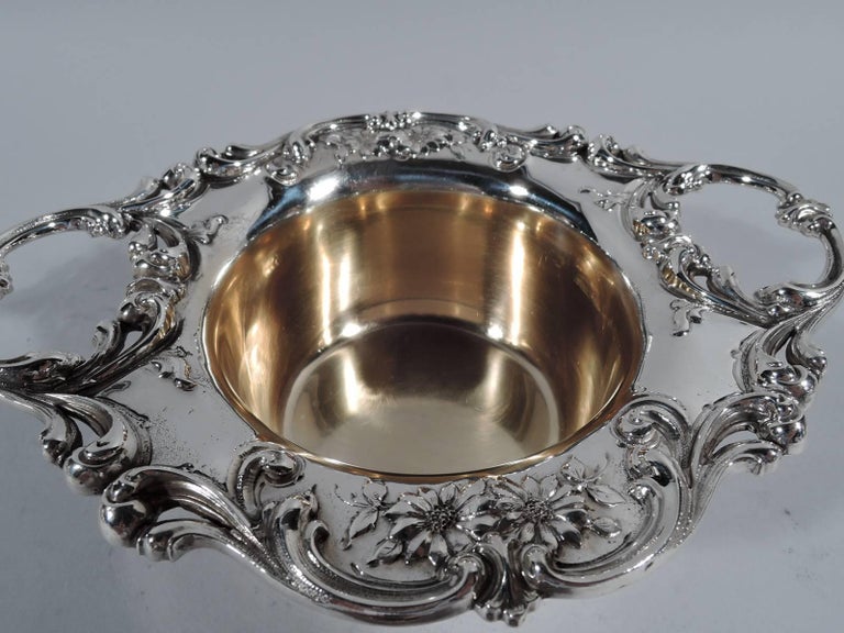 Set of 12 Antique American Sterling Silver Covered Turtle Soup Bowls ...