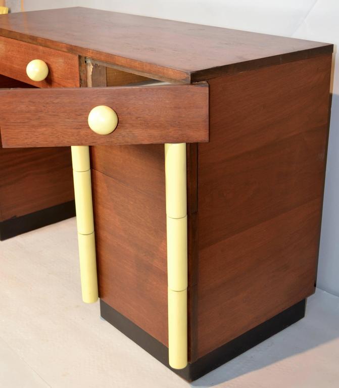 Gilbert Rohde Mahogany Vanity and Mirror for Cavalier, circa 1931 at ...