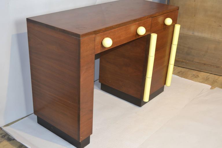 Gilbert Rohde Mahogany Vanity and Mirror for Cavalier, circa 1931 at ...