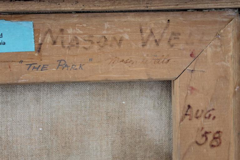 Mason Wells Oil Painting, 1958 at 1stDibs