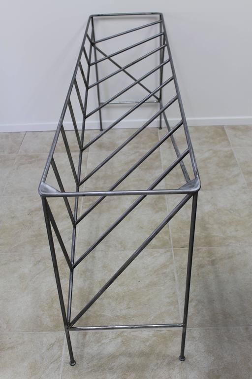 Studio Steel Console at 1stDibs